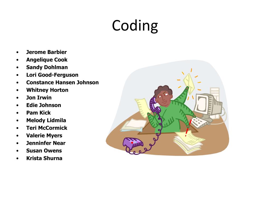 PPT - Coding PowerPoint Presentation, free download - ID:4912708