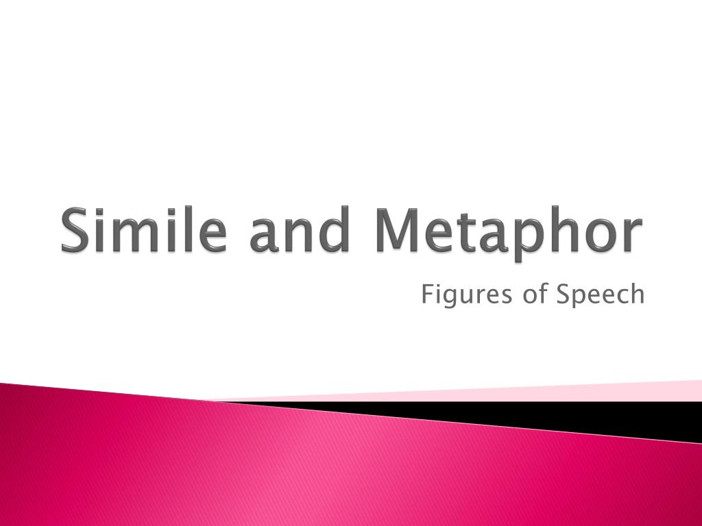 PPT - Simile and Metaphor PowerPoint Presentation, free download - ID ...