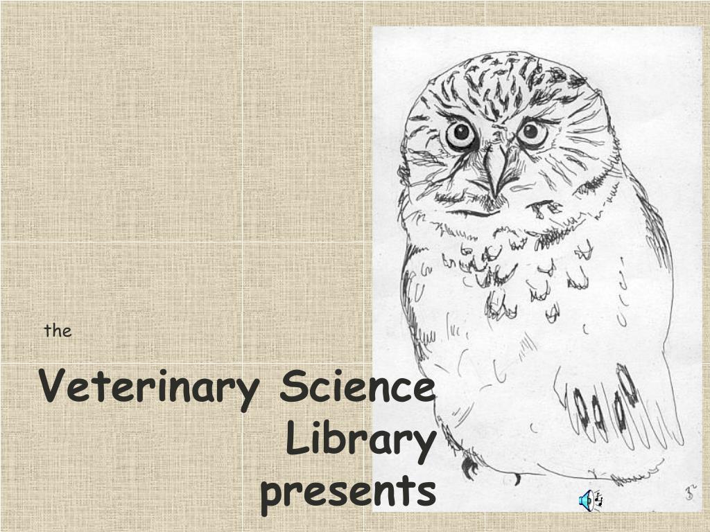 PPT - Veterinary Science Library presents PowerPoint Presentation, free ...
