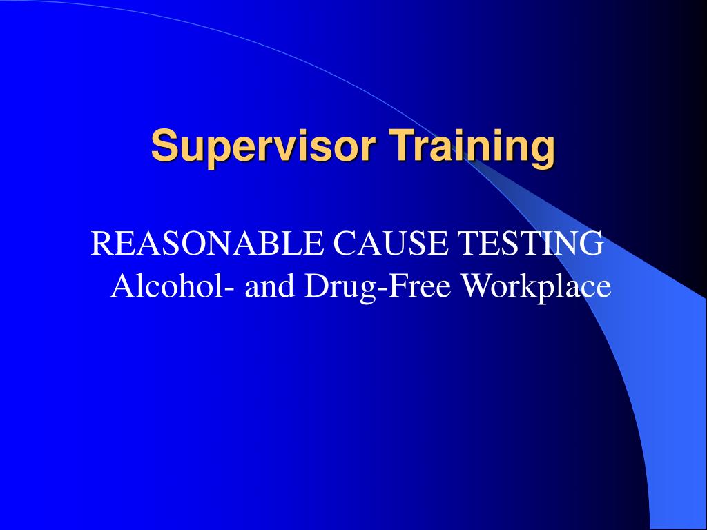PPT - Supervisor Training PowerPoint Presentation, free download - ID ...