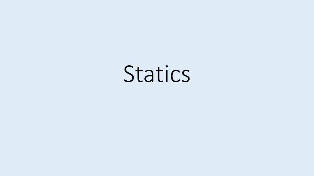 PPT - Statics PowerPoint Presentation, free download - ID:4917277