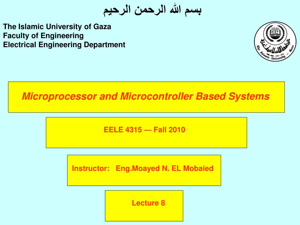 Ppt Microprocessor And Microcontroller Based Systems Powerpoint Presentation Id4918242