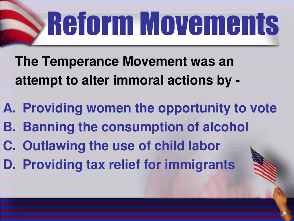 PPT - Reform Movements PowerPoint Presentation, free download - ID:4919054
