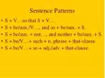 PPT - Sentence Patterns PowerPoint Presentation, free download - ID:5419212