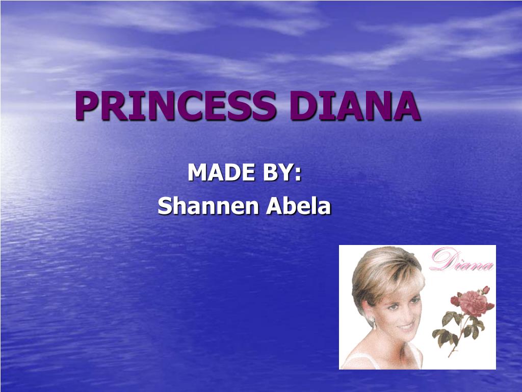 PPT - PRINCESS DIANA PowerPoint Presentation, free download - ID:4920398