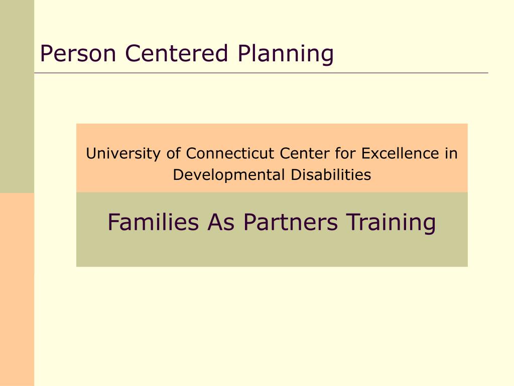 PPT - Person Centered Planning PowerPoint Presentation, free download ...