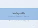 PPT - Netiquette PowerPoint Presentation, free download - ID:2172689