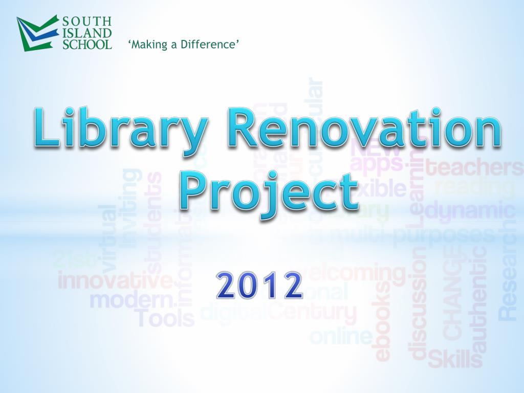 PPT - Library Renovation Project PowerPoint Presentation, free download ...