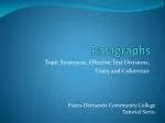 PPT - Types of Paragraphs PowerPoint Presentation, free download - ID ...