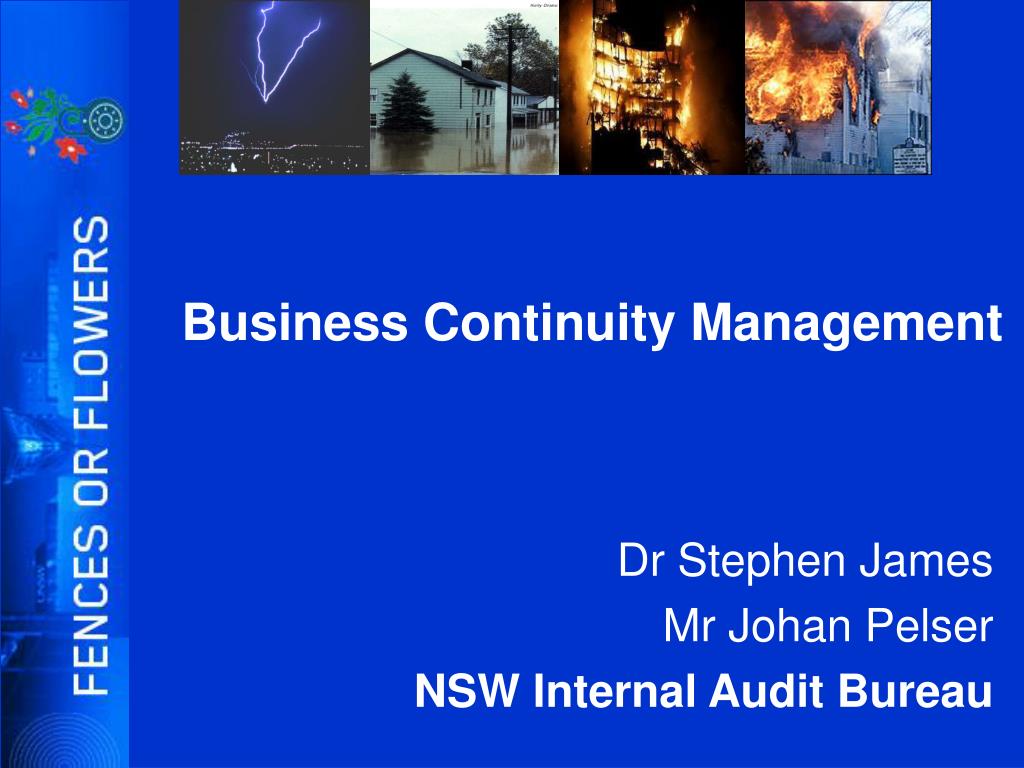 PPT - Business Continuity Management PowerPoint Presentation, free ...
