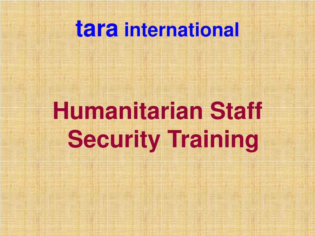 PPT - tara international PowerPoint Presentation, free download - ID ...
