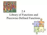 PPT - Piecewise-defined functions PowerPoint Presentation, free ...