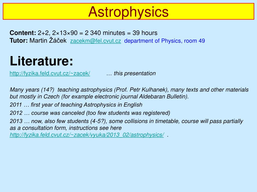 PPT - Astrophysics PowerPoint Presentation, free download - ID:4930029
