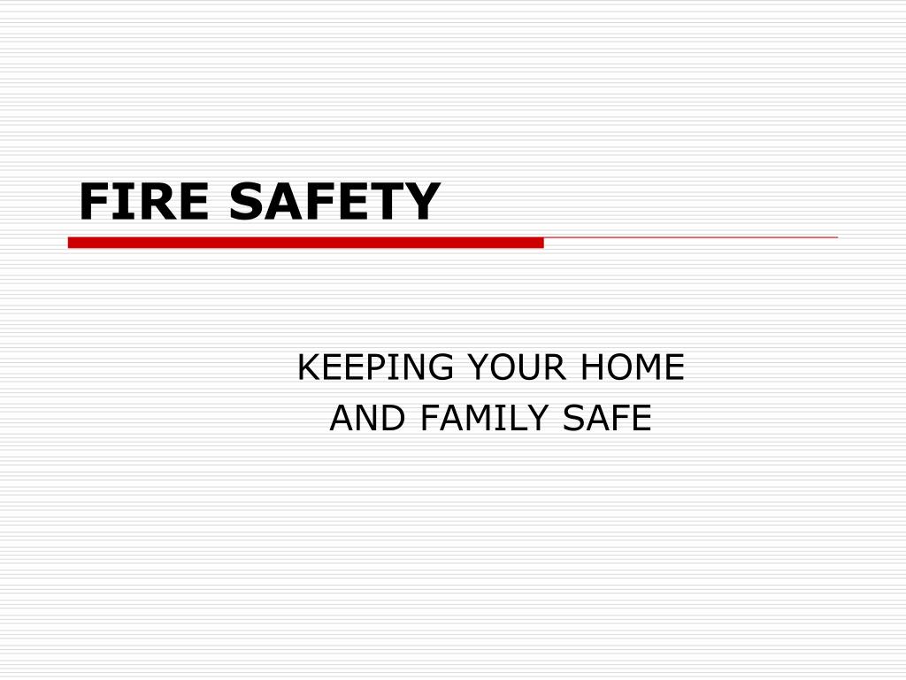 PPT - FIRE SAFETY PowerPoint Presentation, free download - ID:4930546