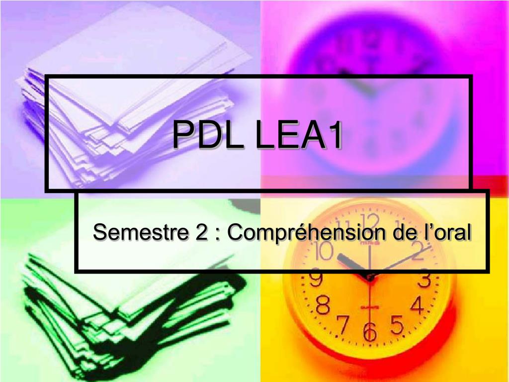 PPT - PDL LEA1 PowerPoint Presentation, free download - ID:4932179