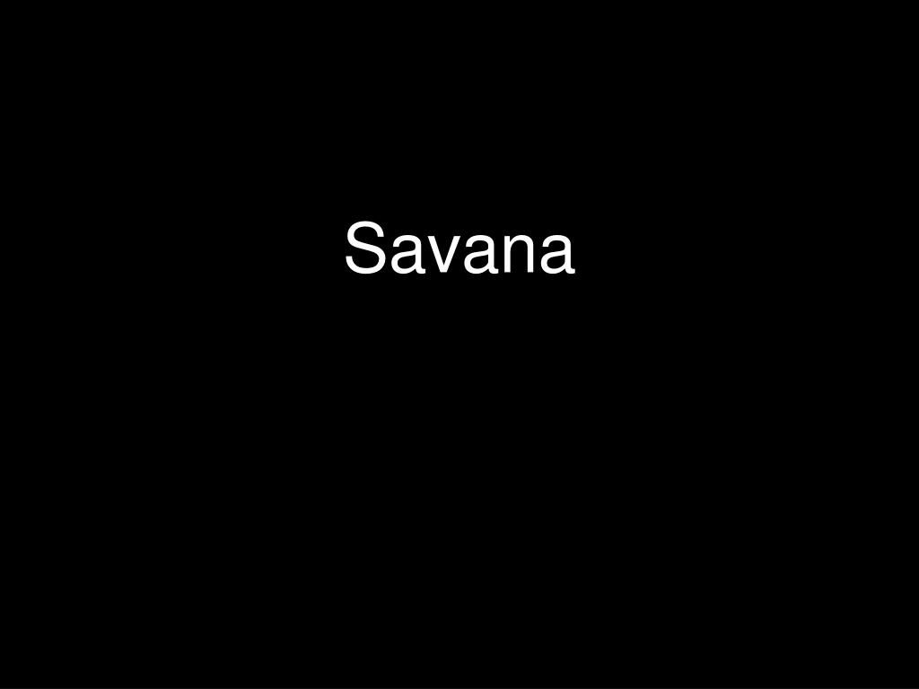 PPT - Savana PowerPoint Presentation, free download - ID:4935440