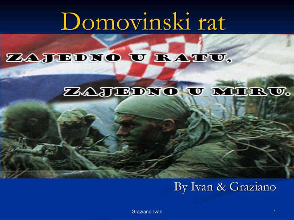 PPT - Domovinski rat PowerPoint Presentation, free download - ID:4935665