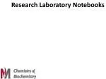 PPT - Laboratory Notebooks PowerPoint Presentation, free download - ID ...