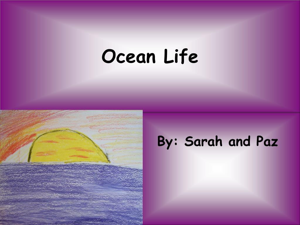 PPT - Ocean Life PowerPoint Presentation, free download - ID:4938699