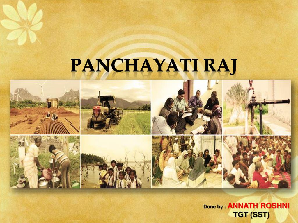 PPT - PANCHAYATI RAJ PowerPoint Presentation, free download - ID:4938830