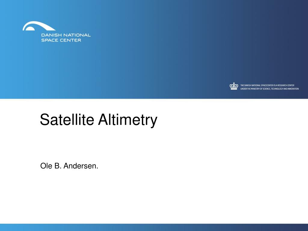 PPT - Satellite Altimetry PowerPoint Presentation, free download - ID ...