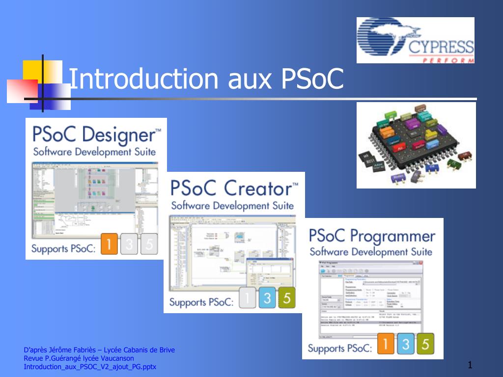 PPT - Introduction aux PSoC PowerPoint Presentation, free download - ID:4942006