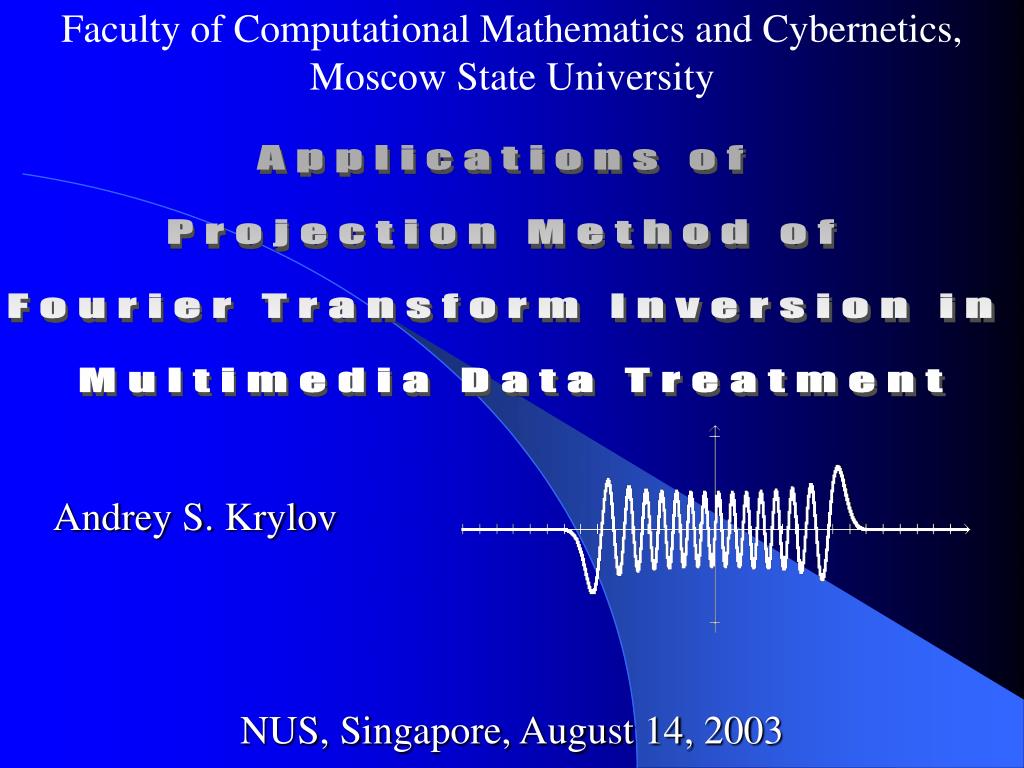 PPT - Faculty of Computational Mathematics and Cybernetics, Moscow ...