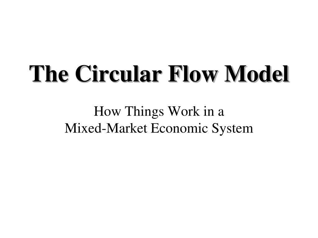 PPT - The Circular Flow Model PowerPoint Presentation, free download ...