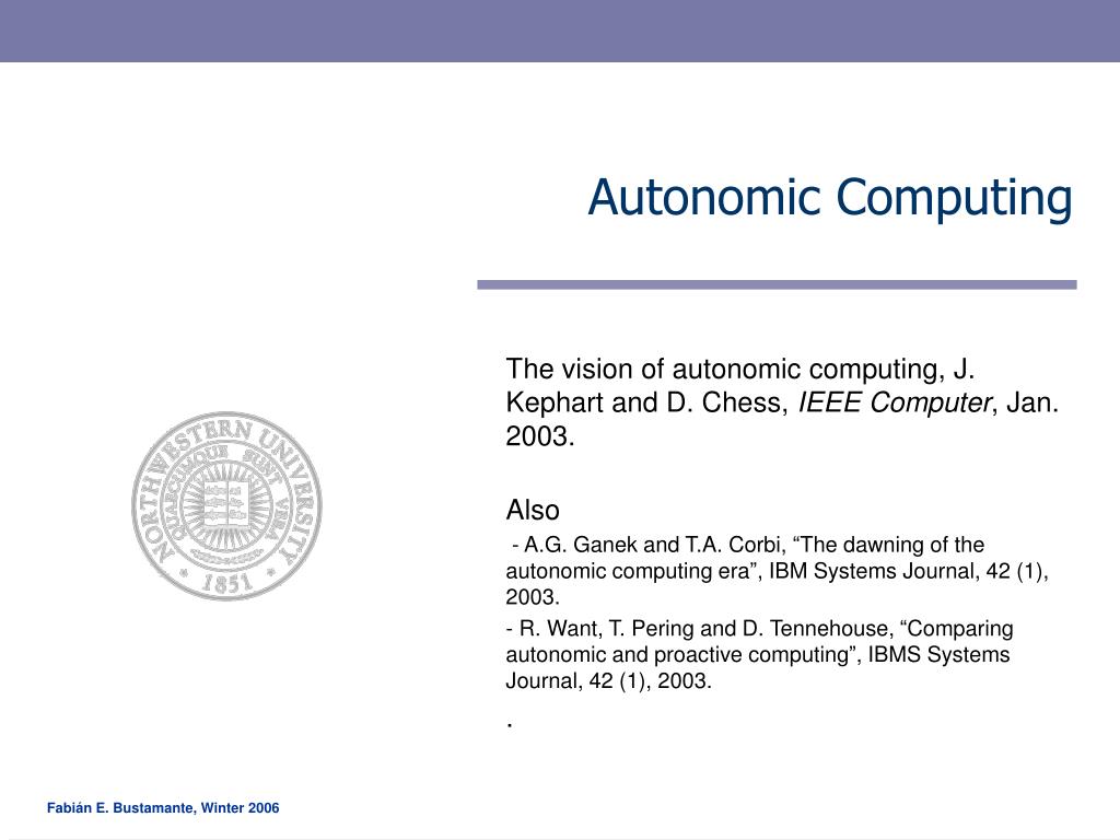 PPT - Autonomic Computing PowerPoint Presentation, free download - ID ...