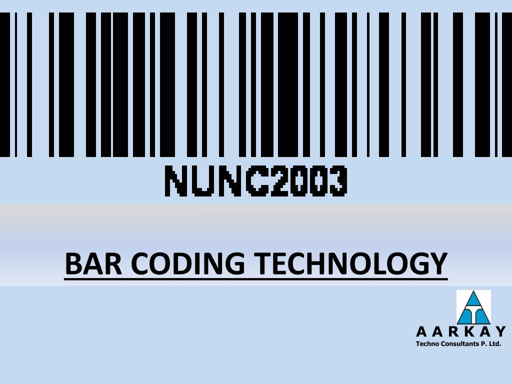 PPT - BAR CODING TECHNOLOGY PowerPoint Presentation, free download - ID ...