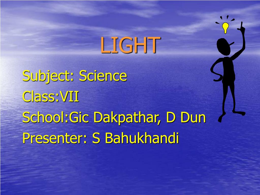 PPT - LIGHT PowerPoint Presentation, free download - ID:4953987
