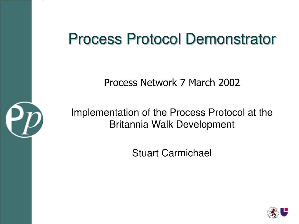 PPT - Process Protocol Demonstrator PowerPoint Presentation, free ...