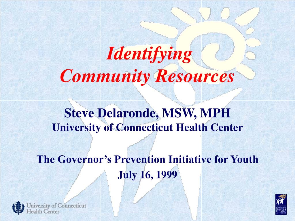 PPT - Identifying Community Resources PowerPoint Presentation, free ...