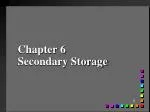 PPT - Chapter 12: Secondary-Storage Structure PowerPoint Presentation ...