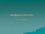 PPT - Analytical Chemistry II PowerPoint Presentation, free download ...