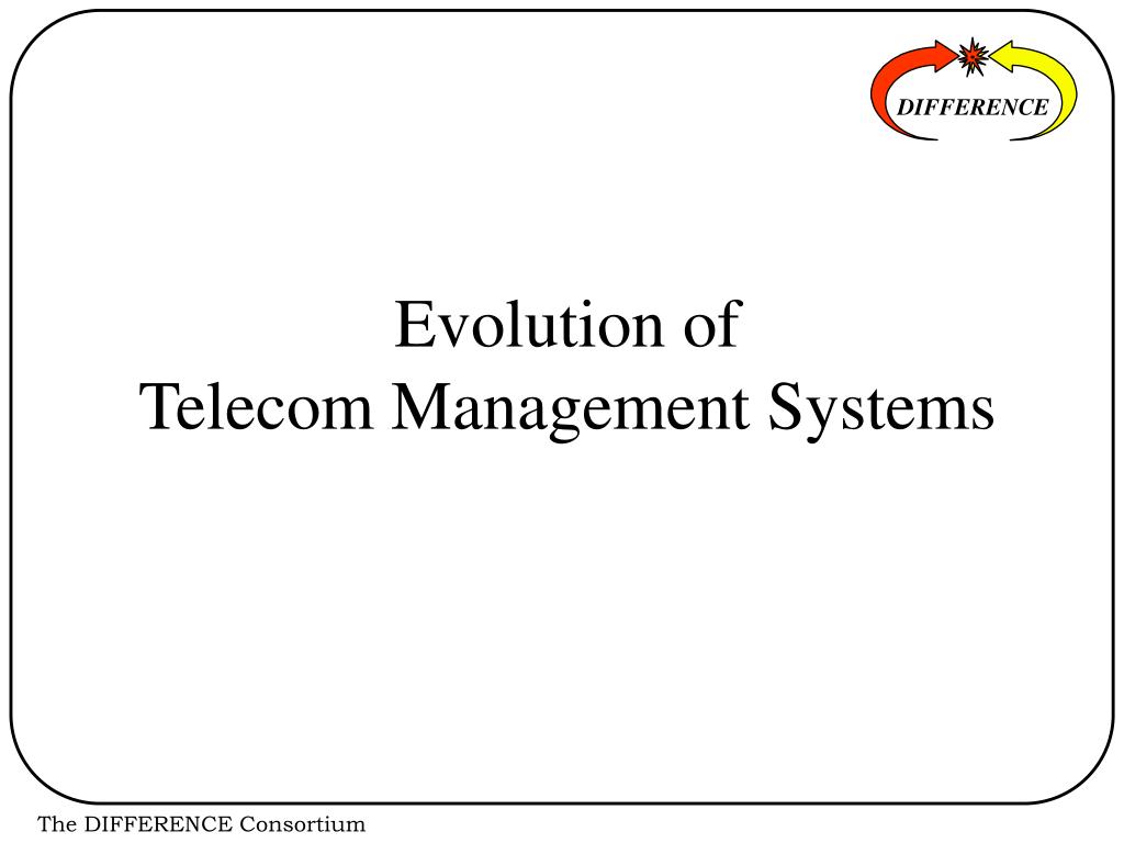 PPT - Evolution of Telecom Management Systems PowerPoint Presentation ...
