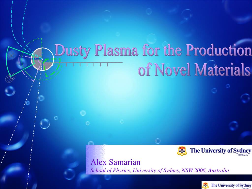 PPT - Dusty Plasma for the Production PowerPoint Presentation, free ...