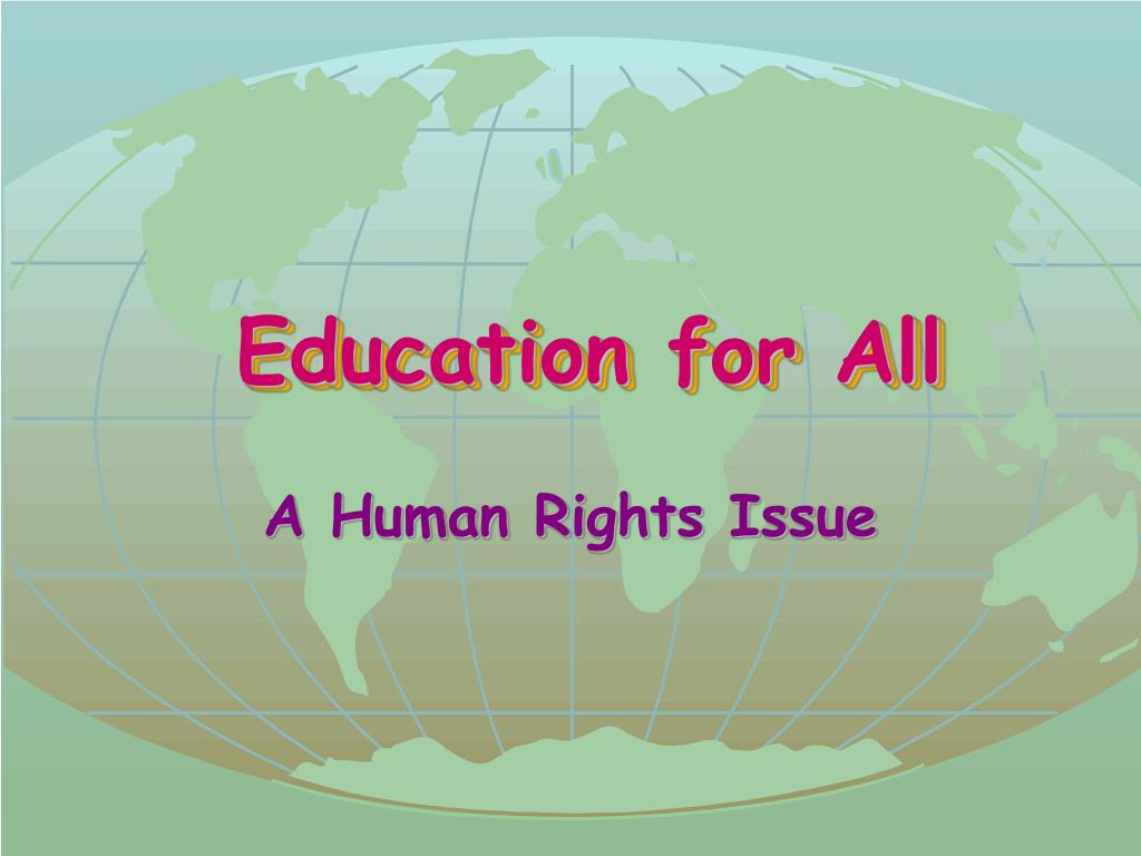 PPT - Education for All PowerPoint Presentation, free download - ID:4961581