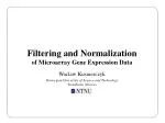 PPT - Microarray Pre-processing, quality control and normalization ...