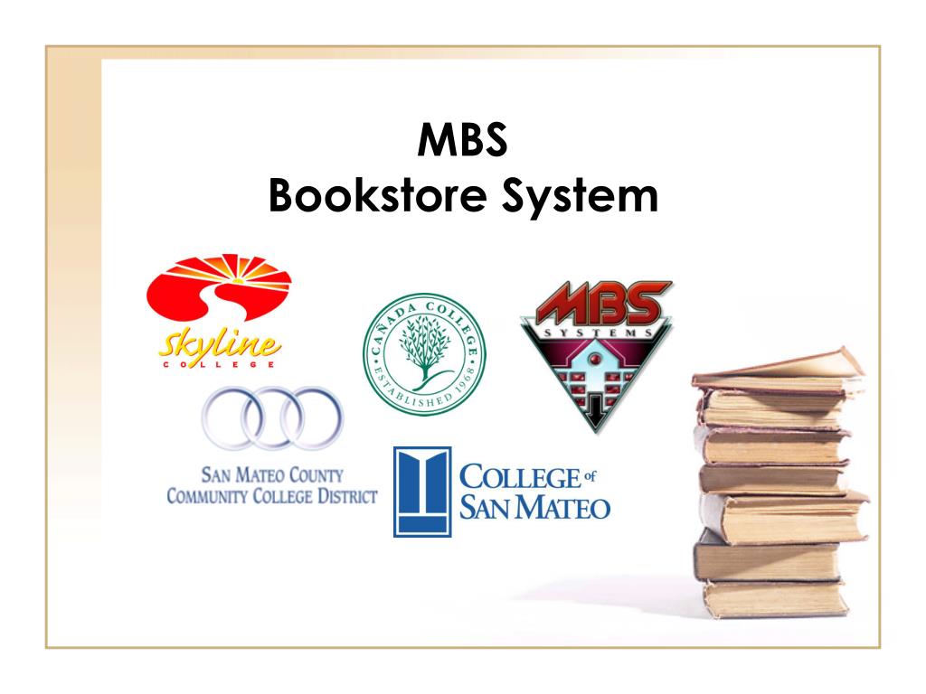 PPT - MBS Bookstore System PowerPoint Presentation, free download - ID ...