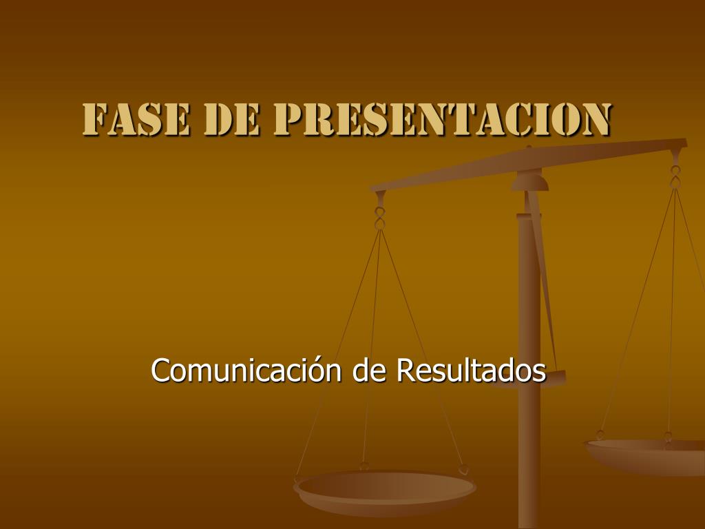 PPT - Fase de presenTAcion PowerPoint Presentation, free download - ID ...