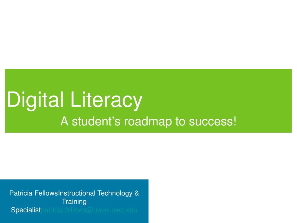 PPT - Digital Literacy PowerPoint Presentation, free download - ID:4968905