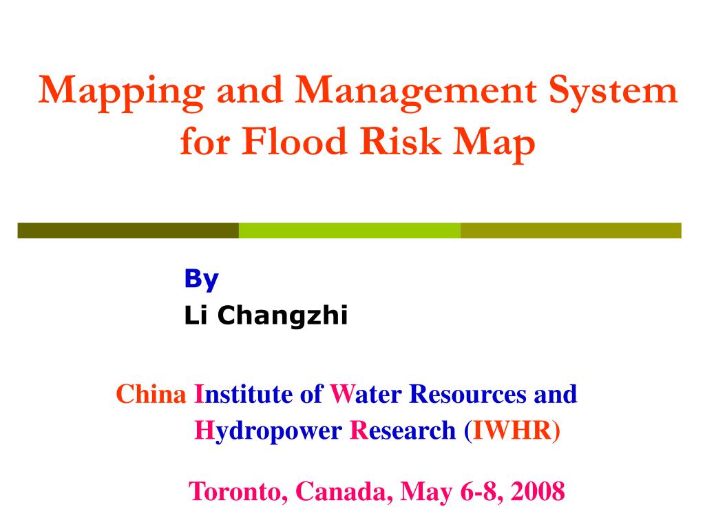 PPT - Mapping and Management System for Flood Risk Map PowerPoint ...