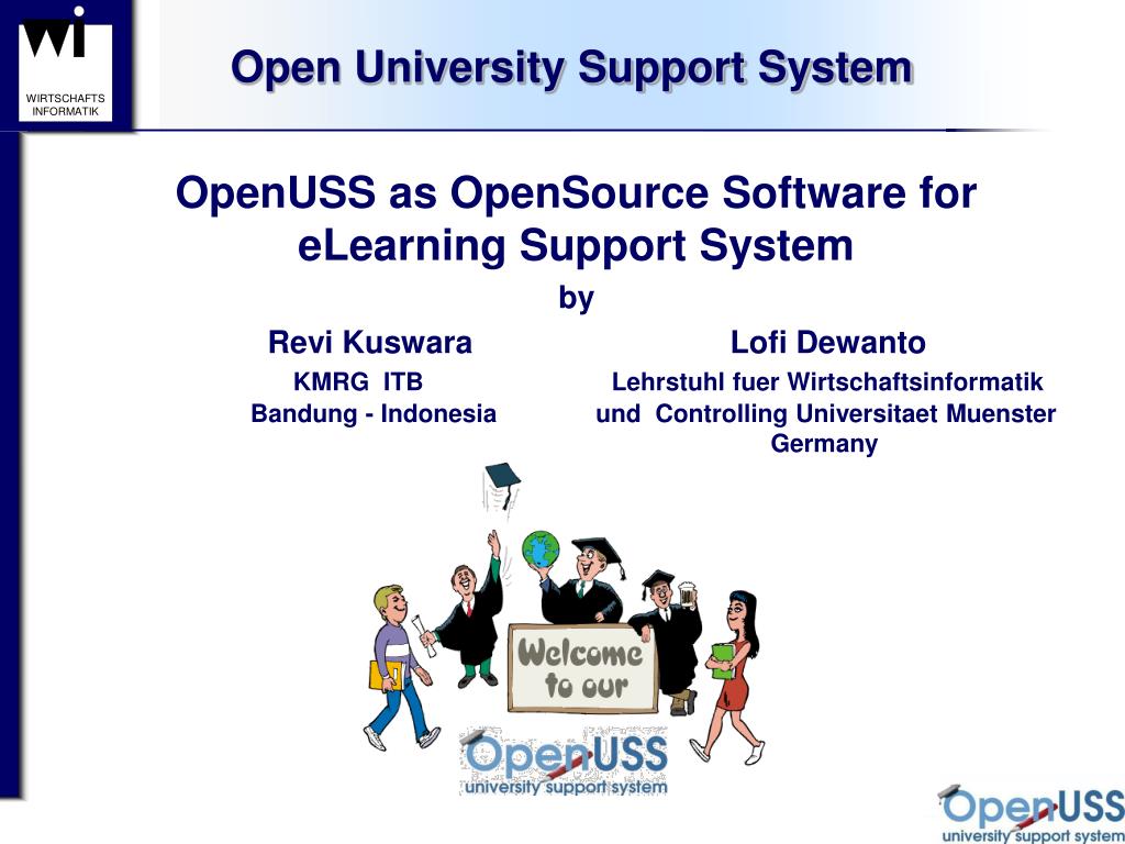 PPT - Open University Support System (OpenUSS): A Comprehensive ...