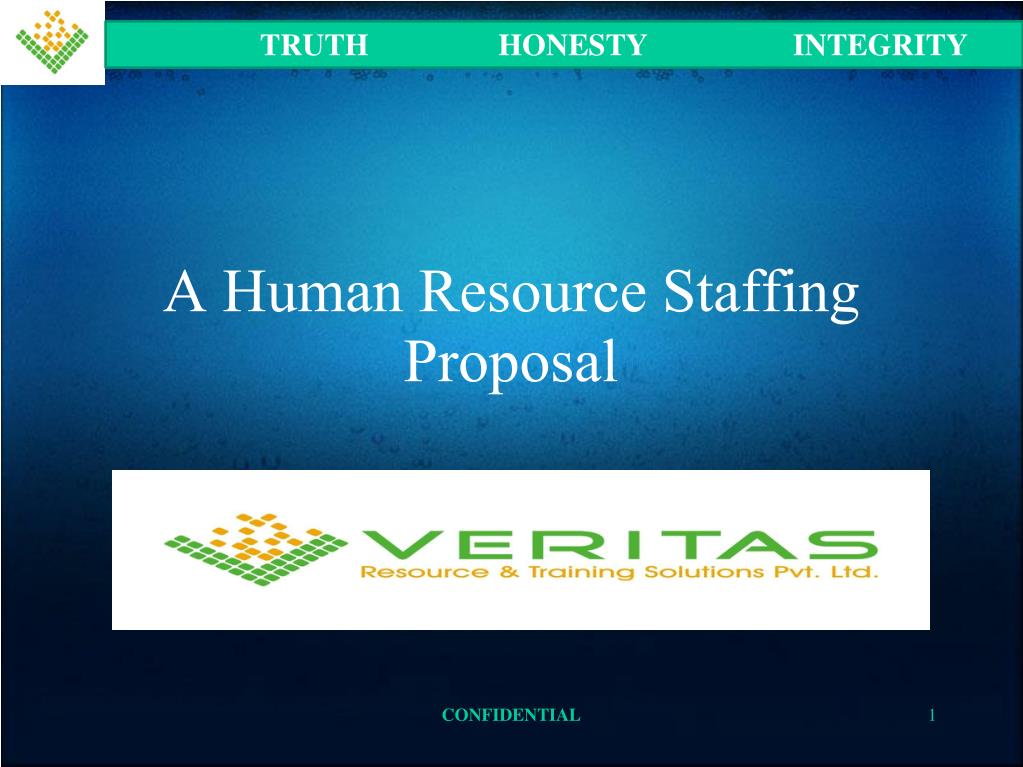 PPT - A Human Resource Staffing Proposal PowerPoint Presentation, free ...