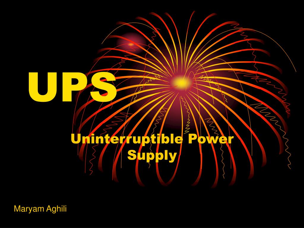 PPT - UPS PowerPoint Presentation, free download - ID:4981054