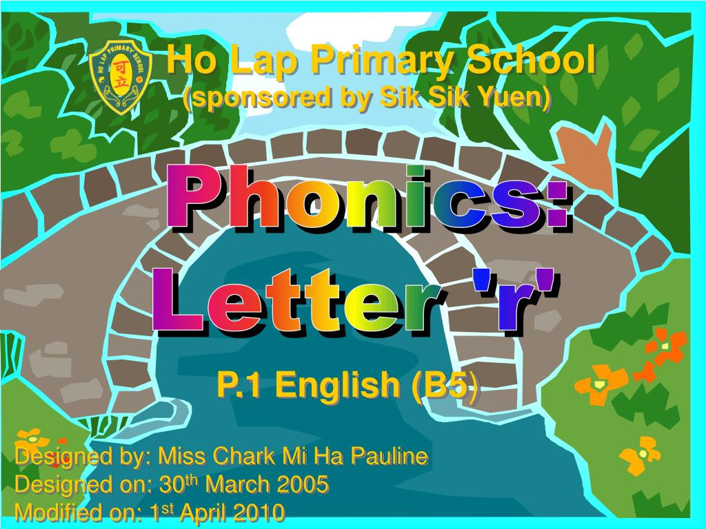 PPT - Phonics: Letter 'r' PowerPoint Presentation, free download - ID ...