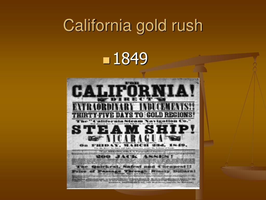 PPT - California gold rush PowerPoint Presentation, free download - ID ...
