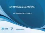 PPT - Scanning and Skimming PowerPoint Presentation, free download - ID ...