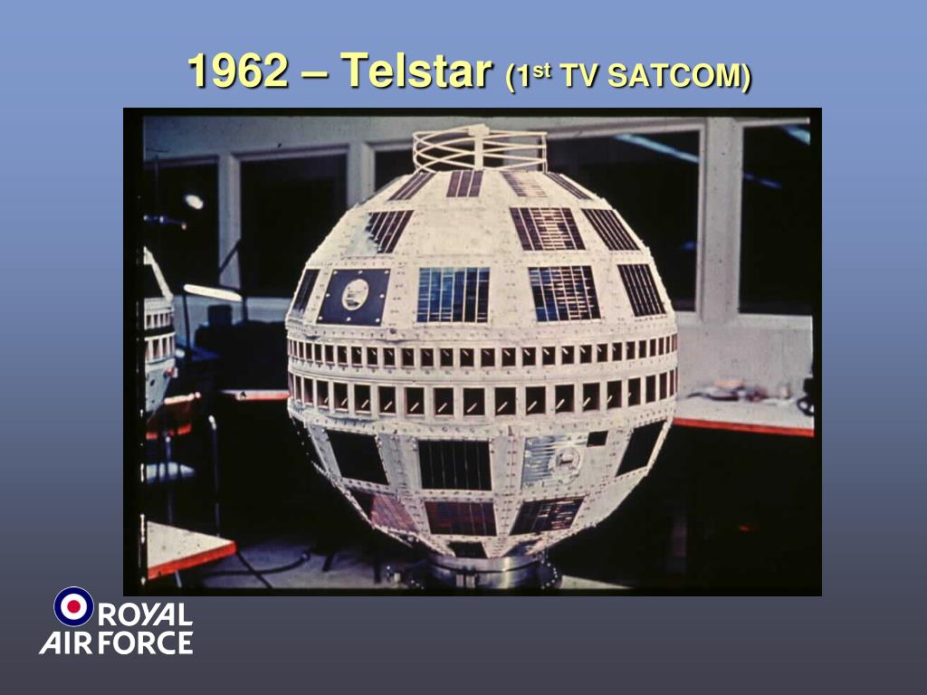 PPT - 1962 – Telstar (1 st TV SATCOM) PowerPoint Presentation, free ...